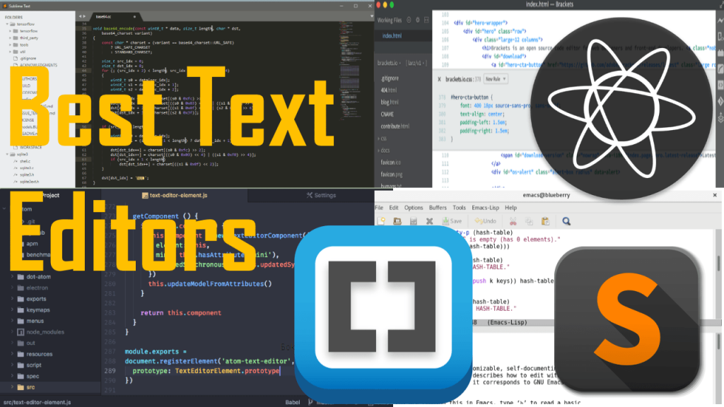Best Text Editors and IDE's - Cybernite Blog